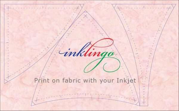 Winding Ways 12 inch Templates - Quilt with Inklingo