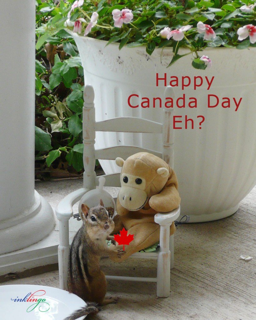 Happy Canada Day, Eh? - Quilt with Inklingo