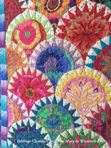Mary's Clamshell Pickle - Quilt with Inklingo