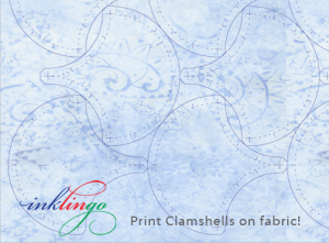 Tessellating for Clamshell Quilts - Quilt with Inklingo