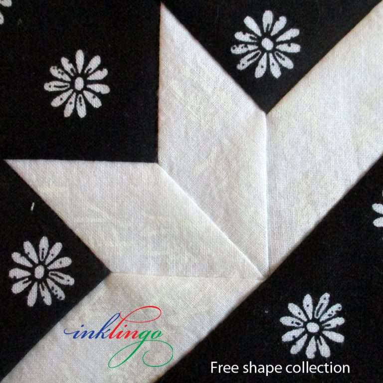 FREE Diamond Triangle Square Download - Quilt with Inklingo