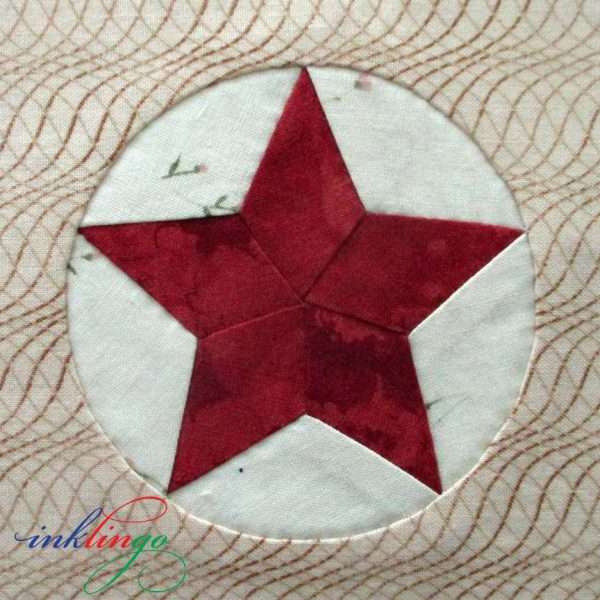 Let's Sew Some Stars, 5-Pointed Stars - Quilt with Inklingo