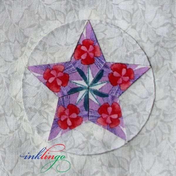 Let's Sew Some Stars, 5-Pointed Stars - Quilt with Inklingo