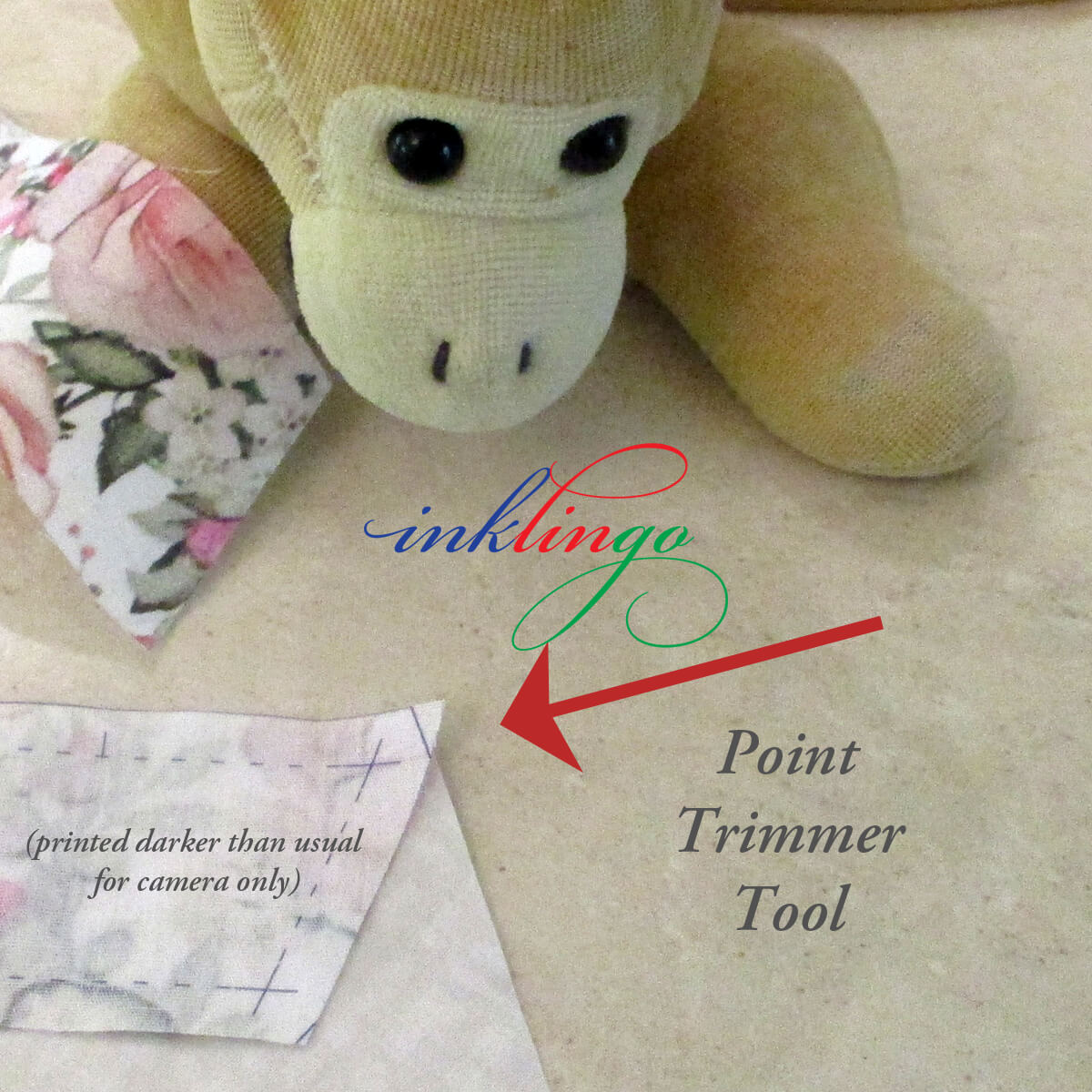 The Inklingo Point Trimmer Tool - Quilt with Inklingo