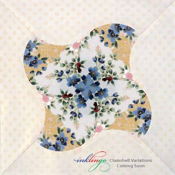 Clamshell Quilt Template - Quilt with Inklingo