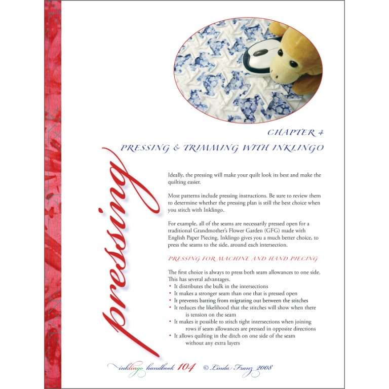The Inklingo Handbook - Quilt with Inklingo