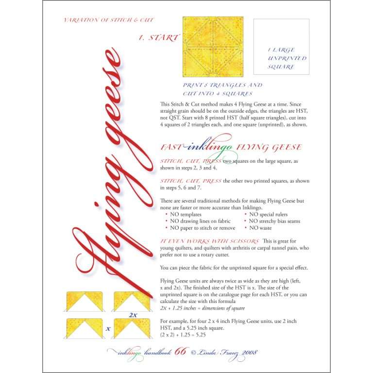 The Inklingo Handbook - Quilt with Inklingo