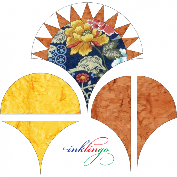 Clamshell Pickle 9 inch PDF - Quilt with Inklingo