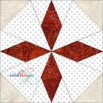 6 inch Key West Beauty PDF - Quilt with Inklingo