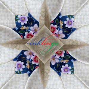 Tulip Patch 8-inch PDF - Quilt with Inklingo