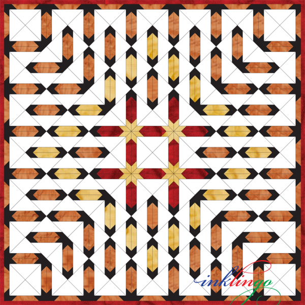 Hunter's Star Design Book PDF - Quilt with Inklingo