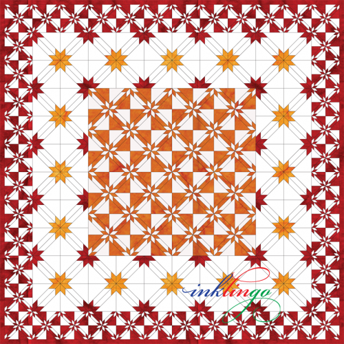 Hunter's Star Design Book Download - Quilt with Inklingo
