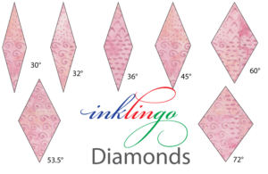 Diamonds – Quilt with Inklingo