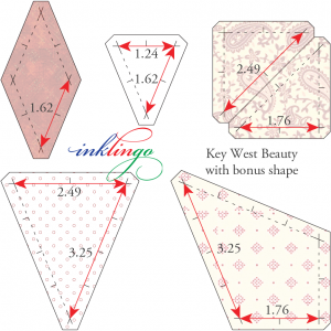 6 inch Key West Beauty PDF - Quilt with Inklingo