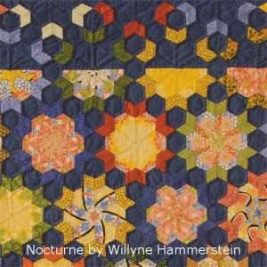 Templates for Nocturne Quilt (Millefiori Quilts 3) - Quilt with Inklingo