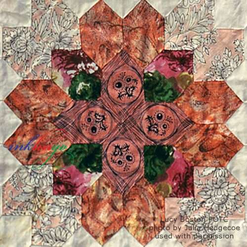 Patchwork of the Crosses (Lucy Boston) - Quilt with Inklingo