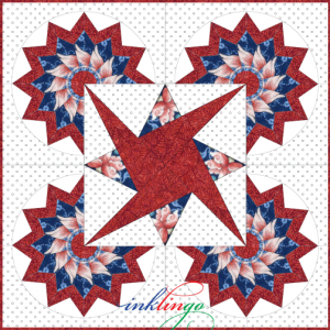 Starry Path Quilt Setting Ideas - Quilt with Inklingo