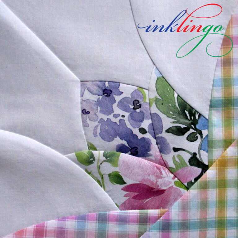 Tulip Patch 8-inch PDF - Quilt with Inklingo